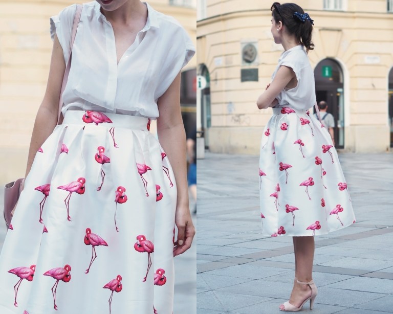 be a flamingo in a flock of pigeons | fresshion